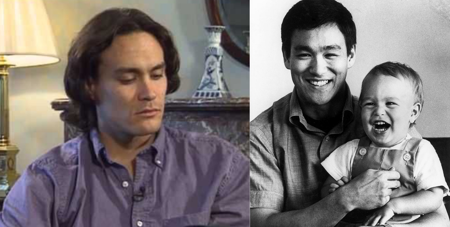 Brandon Lee, quando in un'intervista disse: "Ho sempre rifiutato di interpretare mio padre ...