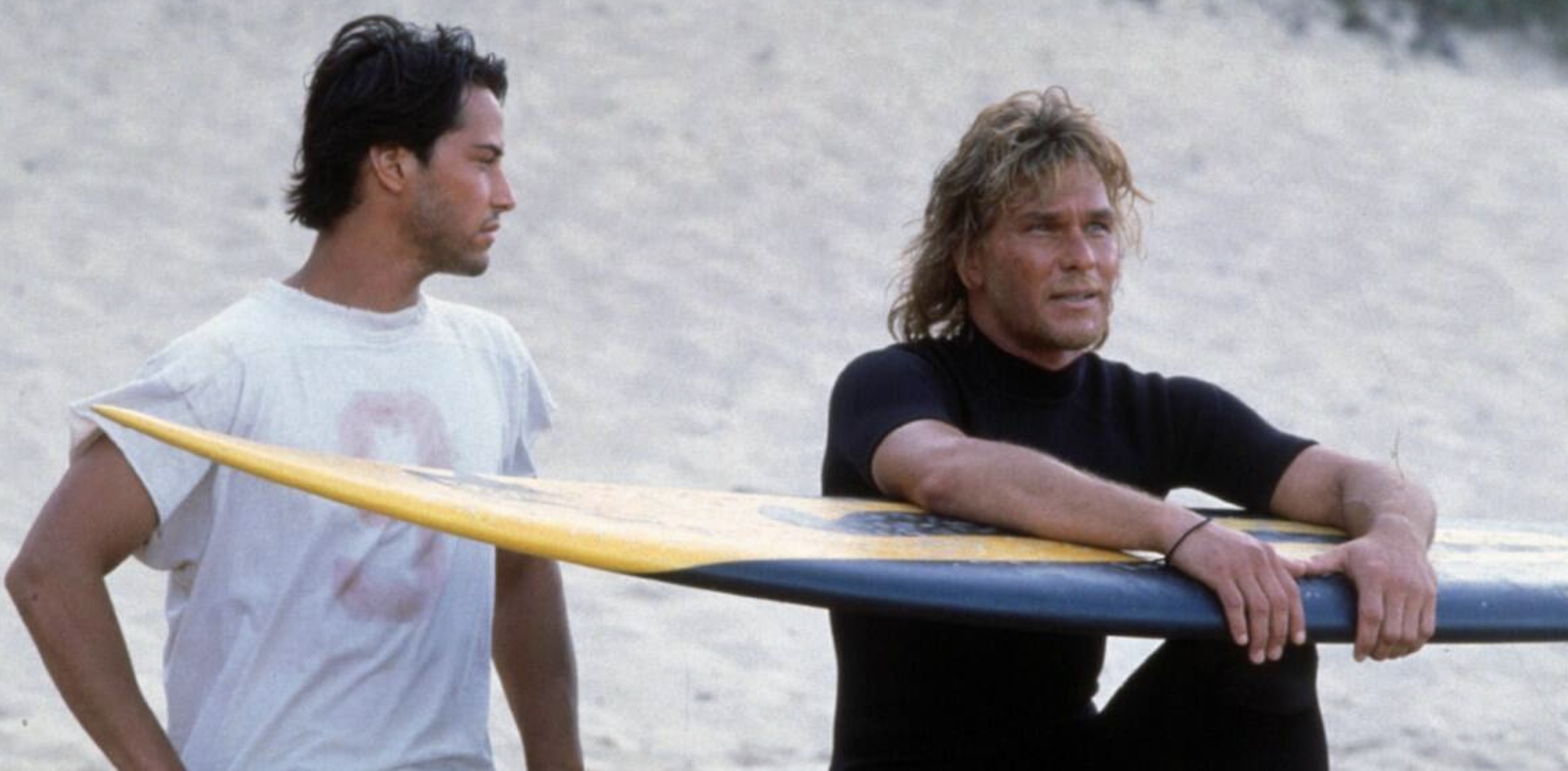 Point Break, Keanu Reeves su Patrick Swayze: "Fece oltre 30 salti dagli ...